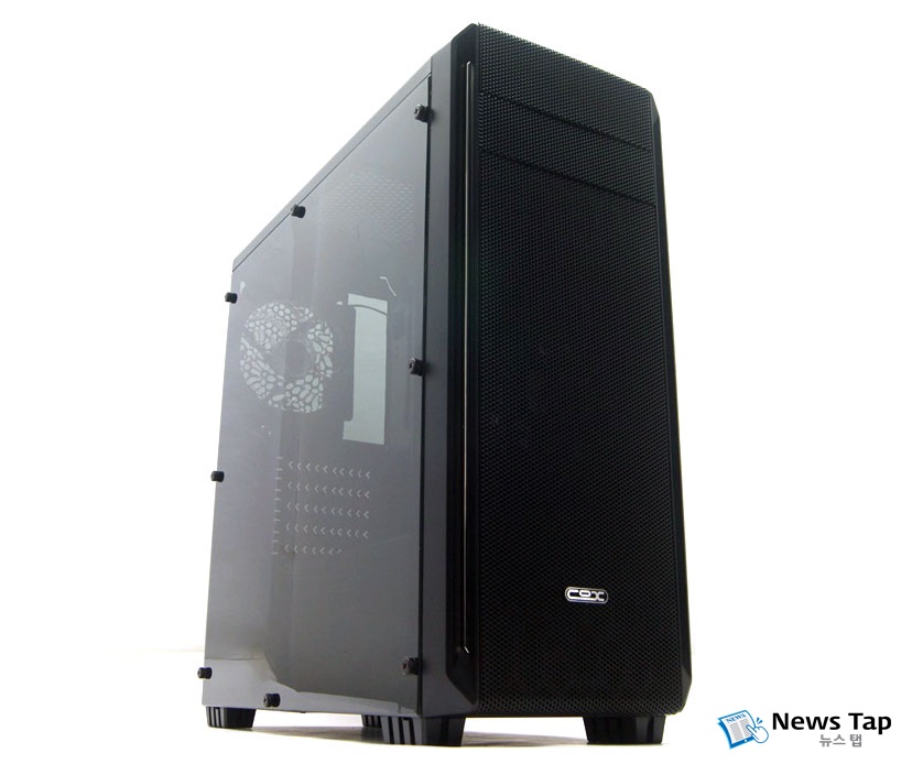 강력한 냉각 성능에 감성적 튜닝까지 더한 PC케이스 ‘COX A5 코다 USB3.0 풀 아크릴 윈도우 블랙’