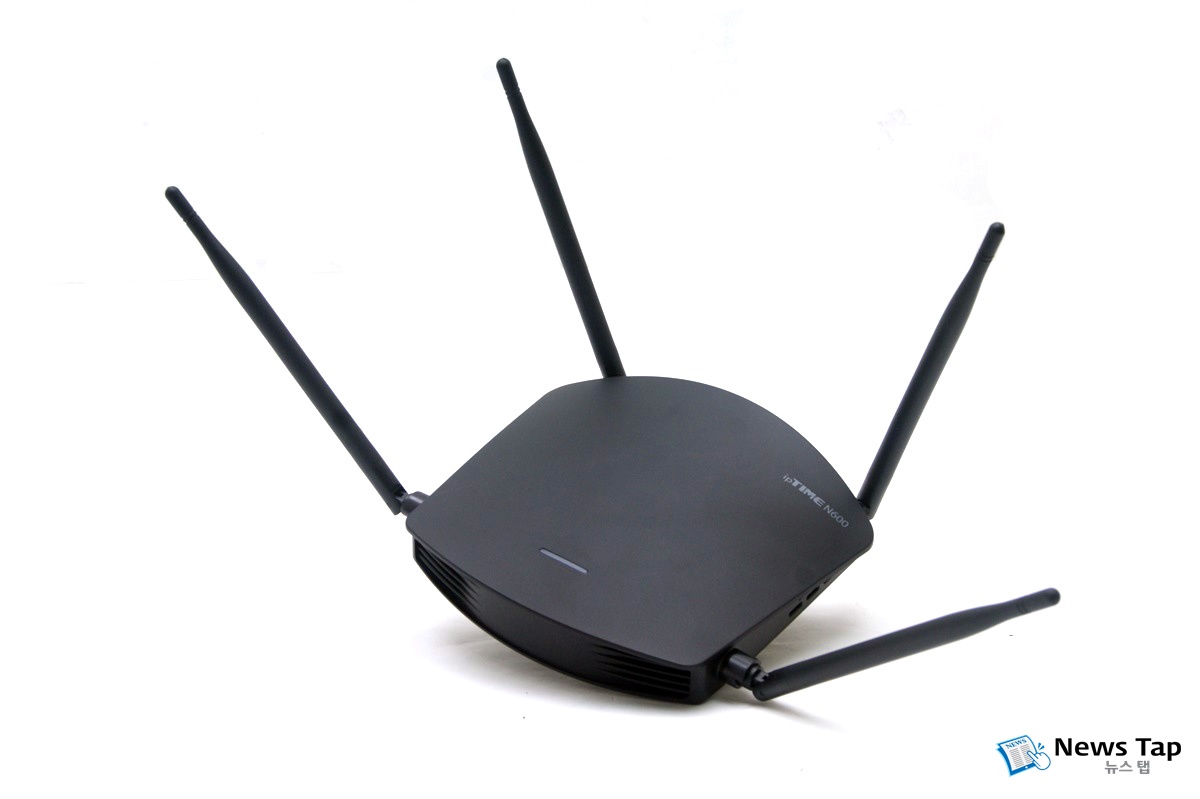 100Mbps 광랜 환경에 최적화된 802.11n 유무선공유기 ‘ipTIME N600’