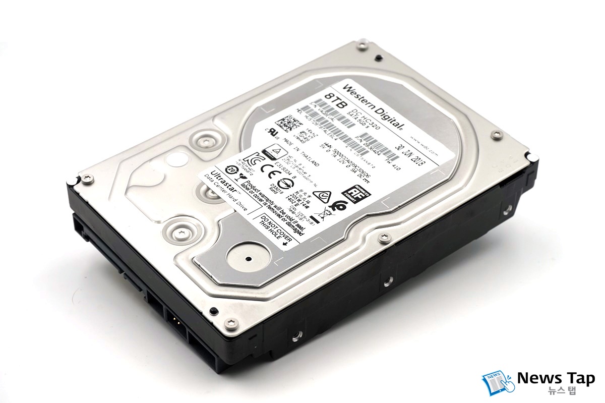 ‘급’이 다른 WD 최상위 HDD ‘WD 8TB Ultrastar DC HC320 HDD’
