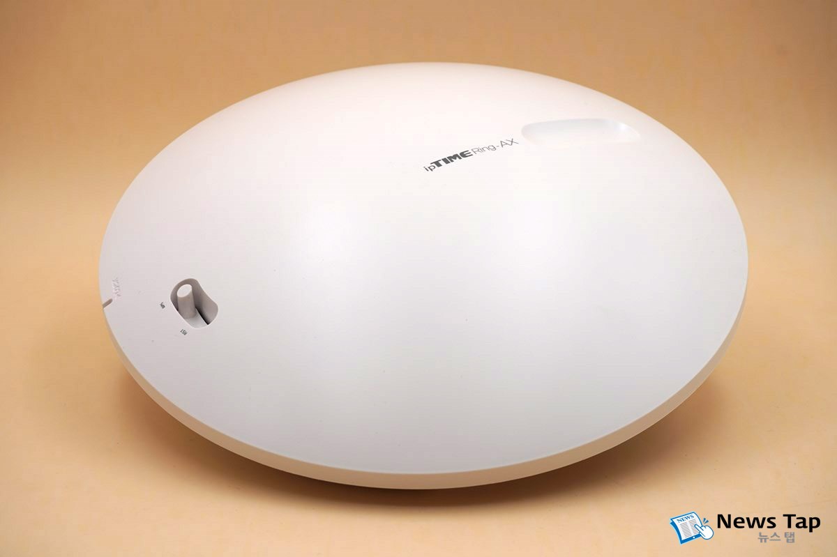 와이파이6로 업그레이드된 공간절약 인테리어 AP ‘ipTIME Ring-AX’