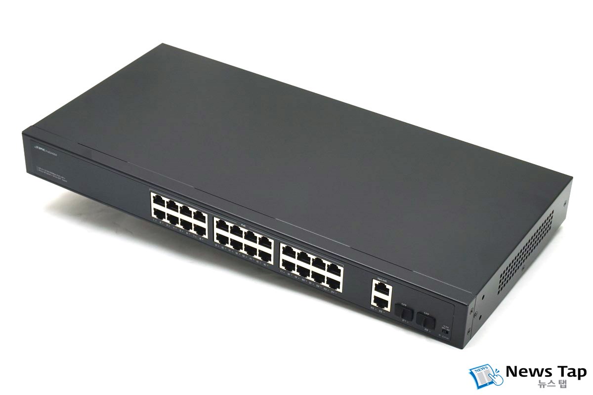 PoE 지원하는 24포트 기가비트 스위칭 허브 ‘ipTIME PoE24004’