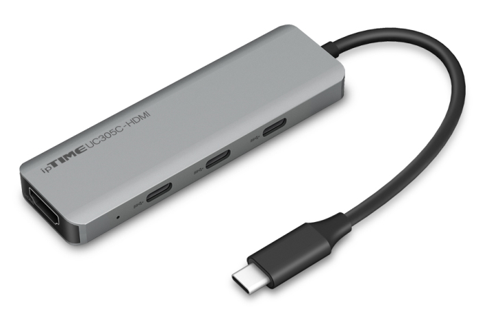 ipTIME, USB C타입 전용 5 in 1 멀티 허브 ‘ipTIME UH305C-HDMI’ 출시