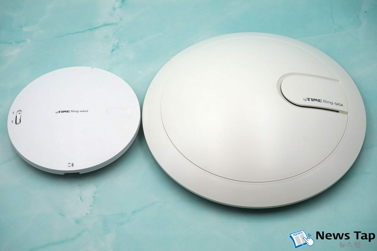 더 빨라지고 풀메시 지원하는 공간절약형 무선AP ‘ipTIME Ring-mini2’