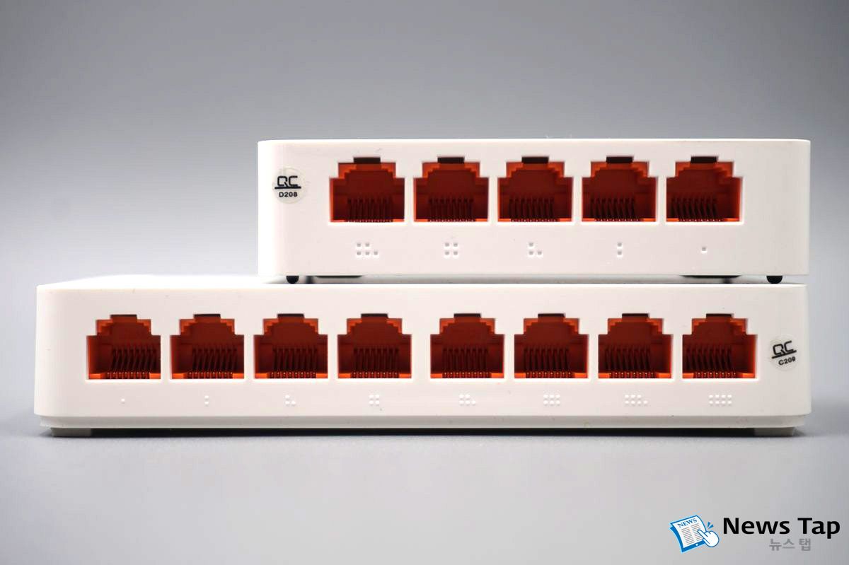 기가라이트 지원하는 기가비트 스위치허브 ‘ipTIME H8008G-IGMP’ 및 ‘ipTIME H8005G-IGMP’