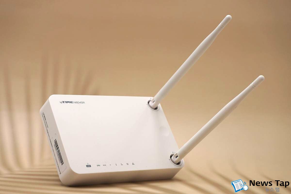 원룸 환경에 최적화된 1만원대 보급형 공유기 ‘ipTIME N604SR’