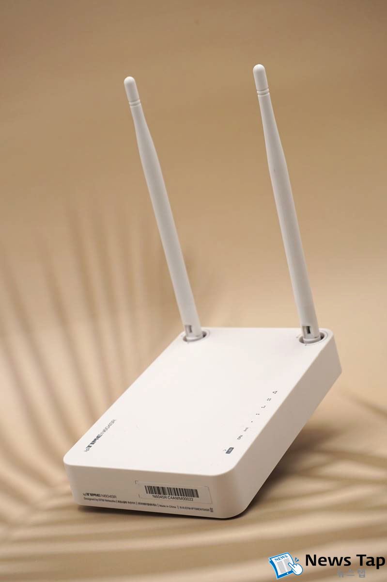 원룸 환경에 최적화된 1만원대 보급형 공유기 ‘ipTIME N604SR’