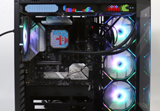 파격적인 디자인의 듀얼 챔버 어항 케이스 'darkFlash DQX80 ARGB BTF'