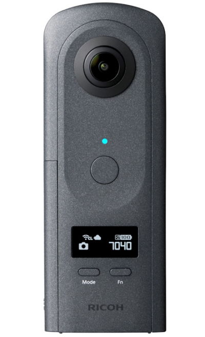 리코, 비즈니스 특화 360도 카메라 'Theta A1' 공개…클라우드 연동과 야간 촬영 강화